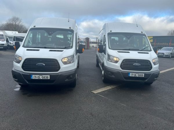 White Ford Transit Mini bus 2017 for sale in Co. Tyrone for €24,950 on ...