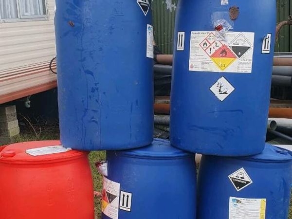 Blue barrels for sale in Co. Cork for €10 on DoneDeal