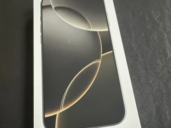 iPhone 16 pro max for sale in Co. Donegal for €850 on DoneDeal