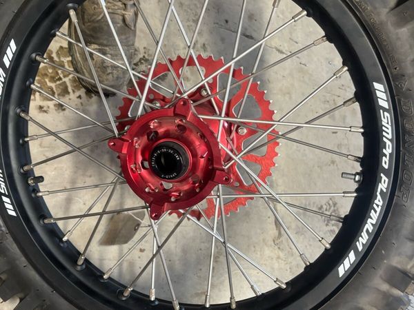 Honda CRF250R rims and tyres for sale in Co. Wicklow for €1,000 on DoneDeal