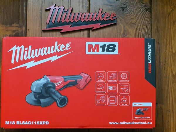 Milwaukee M18 Brushless Angle Grinder for sale in Co. Dublin for 150 on DoneDeal
