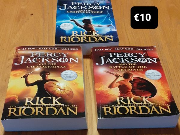 3 Rick Riordan "Percy Jackson" Books for sale in Co. Donegal for €10 on ...