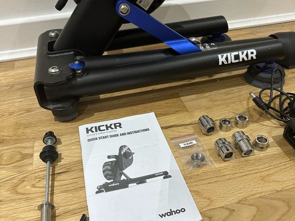 Wahoo Kickr Smart Trainer + Mat for sale in Co. Dublin for €650 on DoneDeal