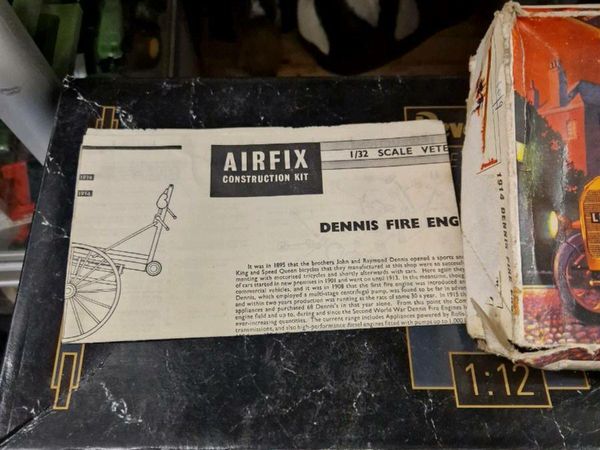 Vintage Airfix Dennis Fire Engine Kit for sale in Co. Wicklow for €20 ...