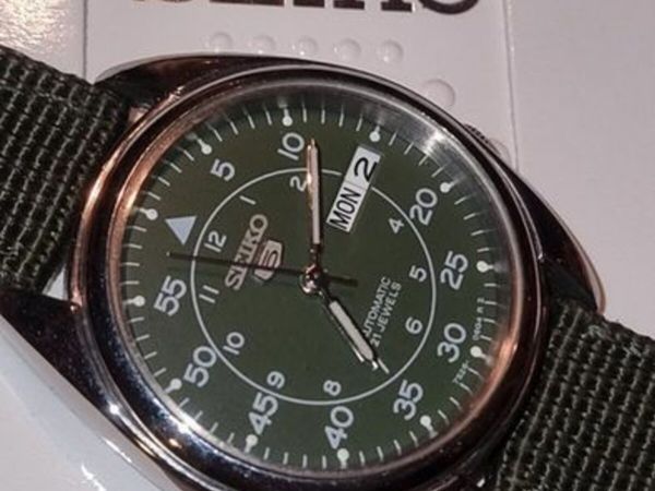 Seiko 5 automatic military watch for sale in Co. Donegal for €200 on ...