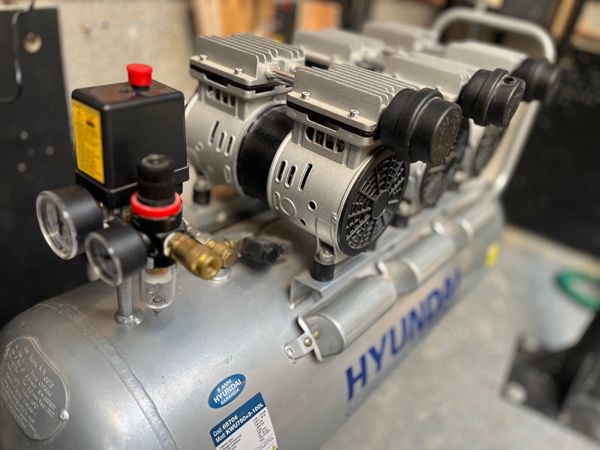 100 Liter Hyundai Super Silent Compressor for sale in Co. Kerry for €450 on DoneDeal