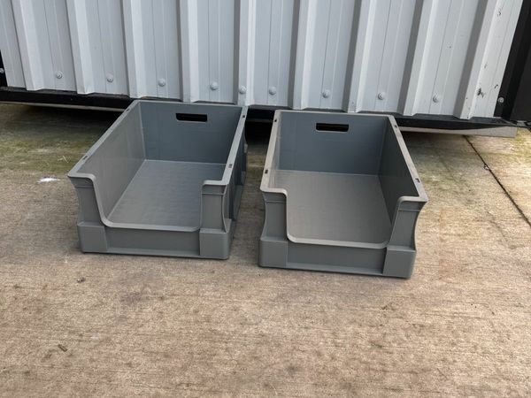 10 open front storage boxes for sale in Co. Louth for €100 on DoneDeal