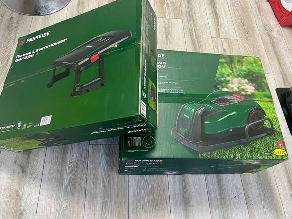 Parkside robot lawn mower for sale in Co. Kildare for €160 on DoneDeal