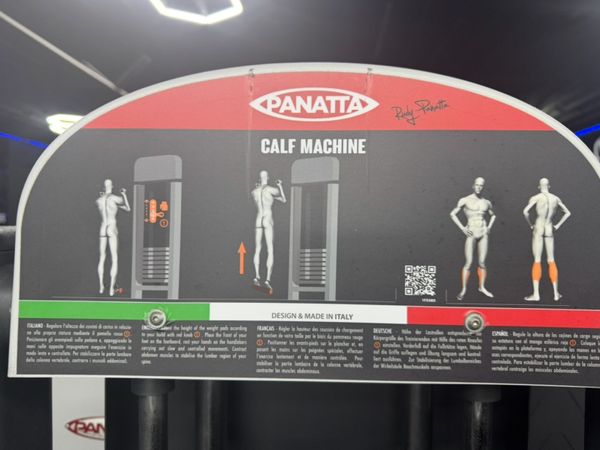 Panatta standing calf machine for sale in Co. Wexford for €1 on DoneDeal