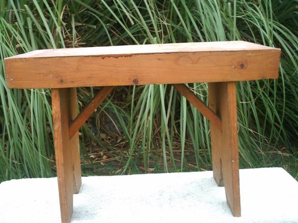 vintage irish pine stool for sale in Co. Tipperary for €45 on DoneDeal