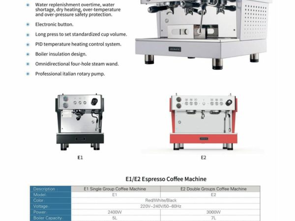 Brand New E2 Aramato Coffee Machine for sale in Co. Dublin for €3,800 ...