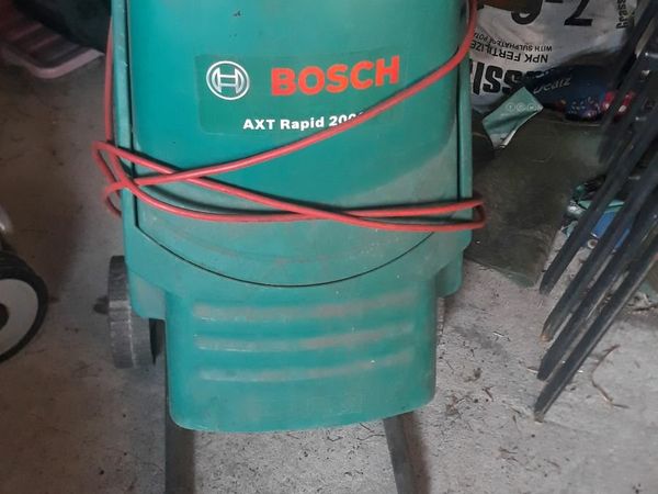 bosch electric wood chipper for sale in Co. Kerry for €60 on DoneDeal