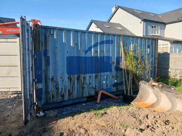 20 foot container, site fencing + ibc tank for sale in Co. Galway for € ...