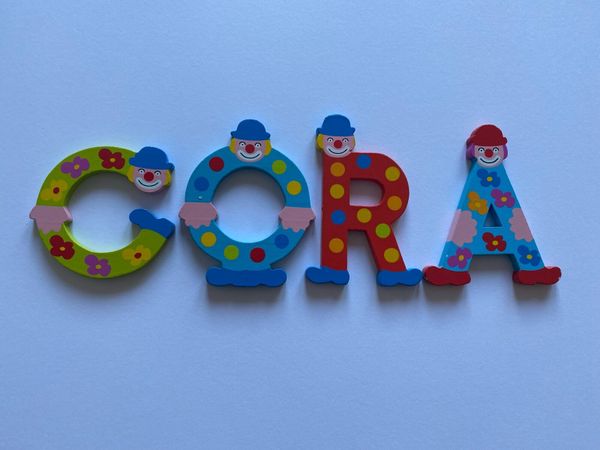 Multicolour Personalised Wooden Letters for Kids for sale in Co. Kerry ...
