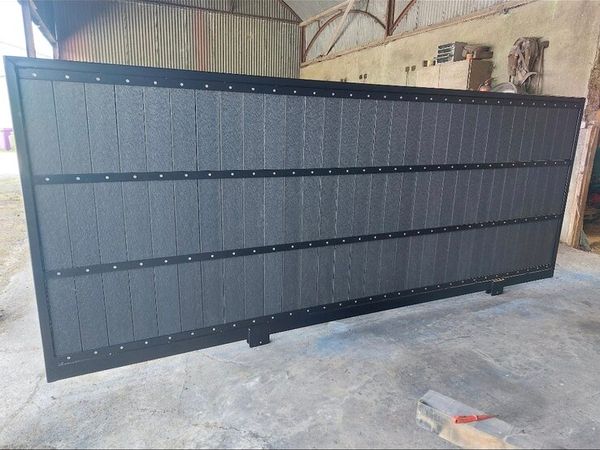 Sliding gate with composite boards for sale in Co. Galway for €5,000 on ...