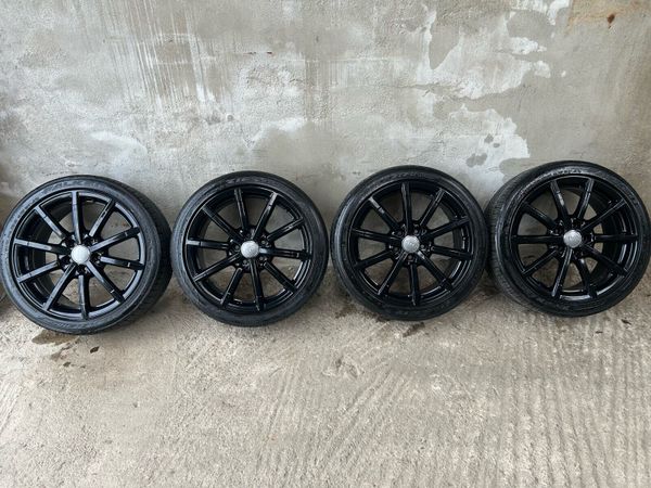 18” AUDI A3 S-LINE ALLOY WHEELS & TYRES for sale in Co. Donegal for € ...