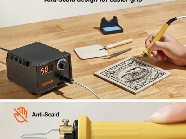 Wood Burning Kit 200~700°C Adjustable Pyrography P for sale in Co ...