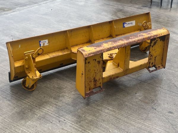 Skidsteer yard scraper / snow plough for sale in Co. Meath for €2,500 ...