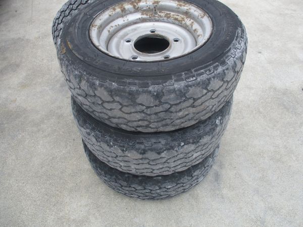 trailer tyres wheels 185 / 70/ R13 for sale in Co. Roscommon for €50 on ...