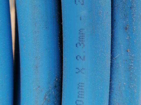 Blue polypipe for sale in Co. Derry for £30 on DoneDeal