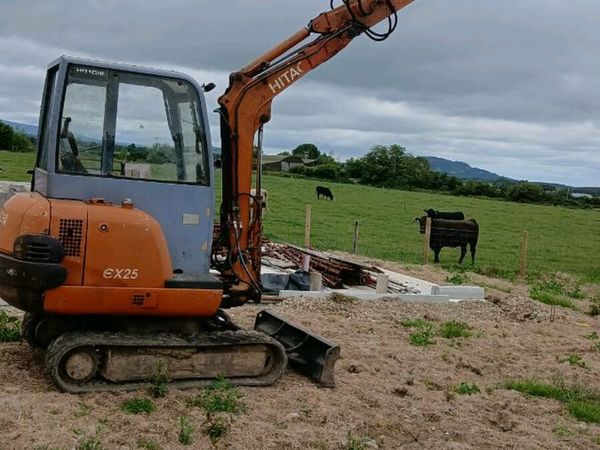 Hitachi ex25 for sale in Co. Wexford for €7,750 on DoneDeal