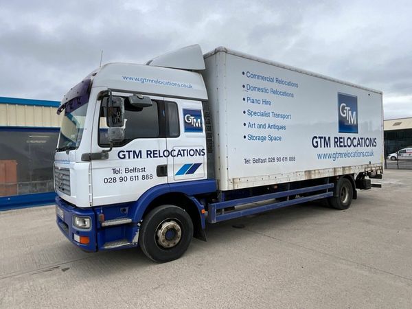 MAN TGM 15 TON 4x2 MANUAL BOX LORRY ON AIR for sale in Co. Derry for £1 ...