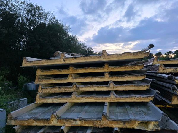 Used 18/19ft Insulated Roof Panels – €75 incl. VAT for sale in Co ...