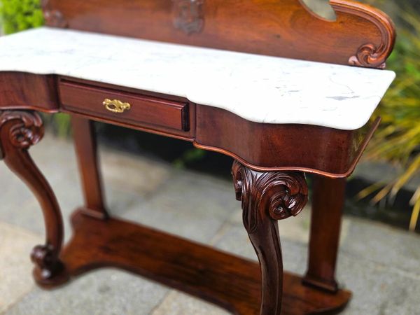 Victorian Marble Top Console Table- Circa 1860 for sale in Co. Limerick ...