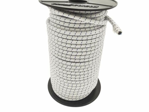 Elastic bungee rope 10mm / 50m - Reel White/blue for sale in Co. Dublin ...