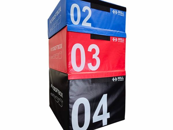 *SALE* Stackable Soft Plyo Box Set - Weights Gym for sale in Co. Down ...