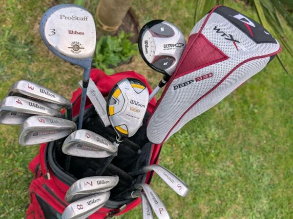 Full Wilson Golf clubs set up must go today for sale in Co. Wexford for ...