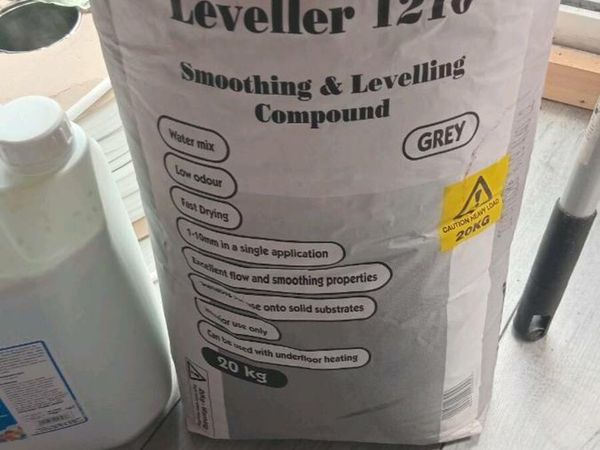 Self leveling compound, primer for sale in Co. Kilkenny for €25 on DoneDeal