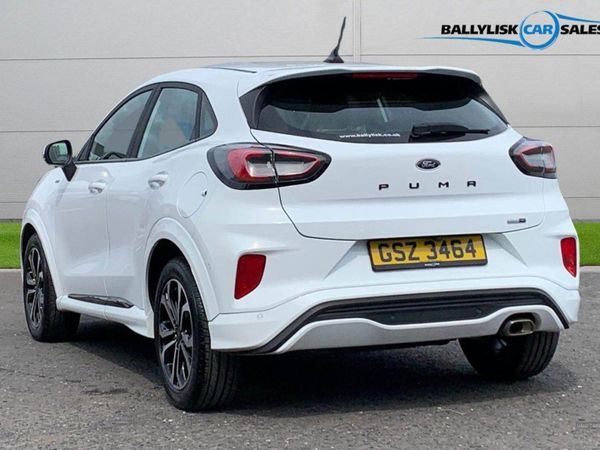Ford Puma 1.0t 125PS St-line in White With 20k Pa for sale in Co ...