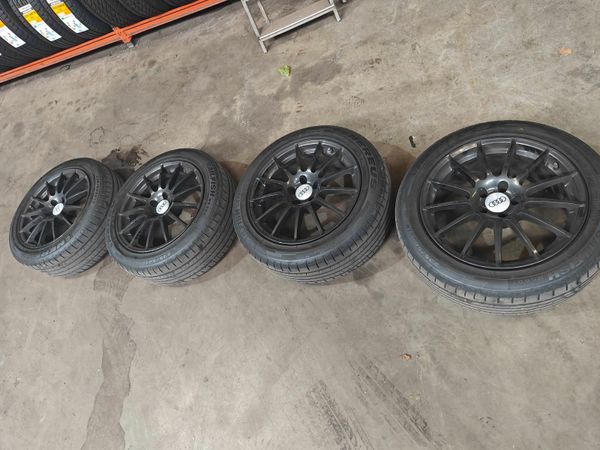 Audi R18 Rims & Tyres x4 for sale in Co. Clare for €400 on DoneDeal