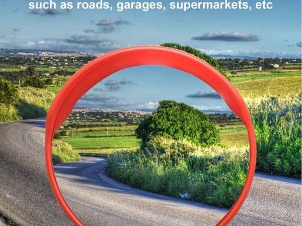 60cm Driveway Convex Curved Safety Mirror NEW for sale in Co. Limerick ...