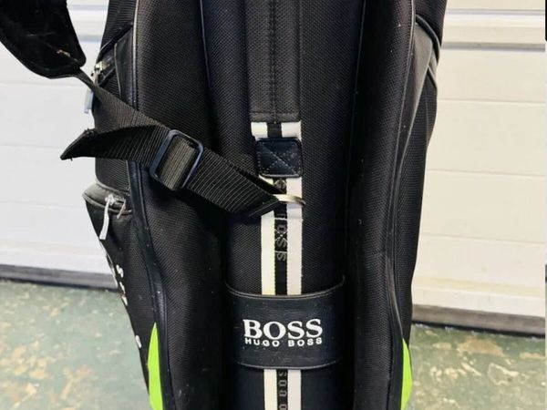 Rare Hugo Boss Golf Cart Bag 14-Way Divider Black/ for sale in Co ...