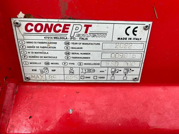 Concept Perugini ESD200 Flail Mower for sale in Co. Louth for €4,500 on ...
