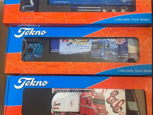 Tekno scale model trucks 1:50 for sale in Co. Kerry for €200 on DoneDeal