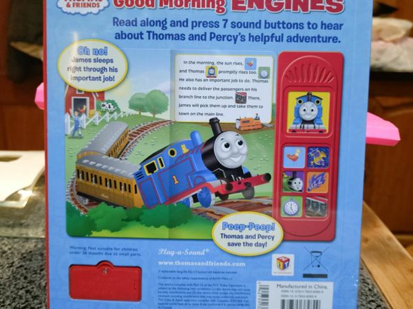 THOMAS & FRIENDS, GOOD MORNING ENGINES BOOK (NEW). for sale in Co ...