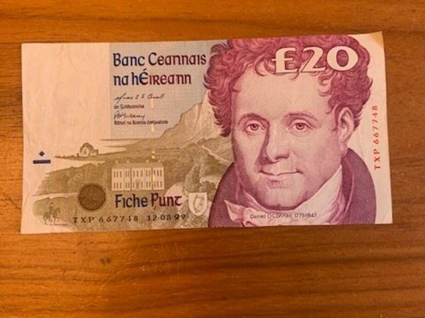 20 Pound C Series Notes - 35 Euros Each for sale in Co. Dublin for €35 ...