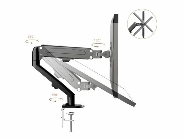 TV Monitor Desk Mount Bracket Tilt Swivel 13-27" for sale in Co. Dublin ...