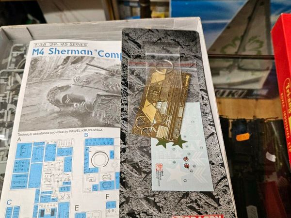 Airfix Dragon American WW2 Sherman Tank kit for sale in Co. Wicklow for ...