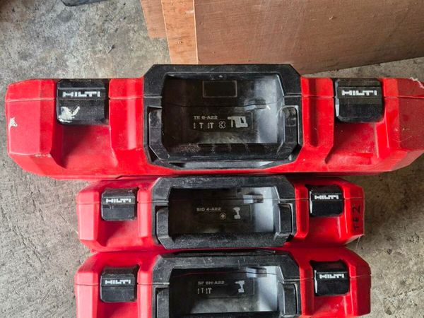Hilti tool boxes for sale in Co. Tipperary for €50 on DoneDeal