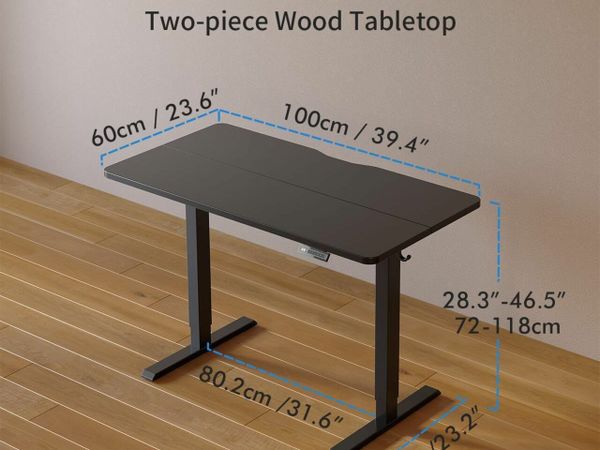 Electric Standing Office Desk Gaming 100x60cm for sale in Co. Dublin ...
