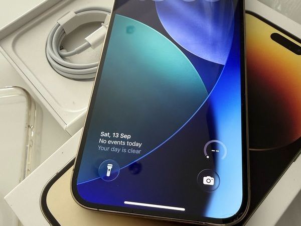 iPhone 14 Pro Max gold 128GB for sale in Co. Meath for €599 on DoneDeal