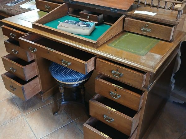 antique desk for sale in Co. Tipperary for €900 on DoneDeal