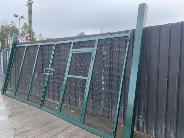 3m x 2.4m Green Mesh Gate for sale in Co. Galway for €1,500 on DoneDeal