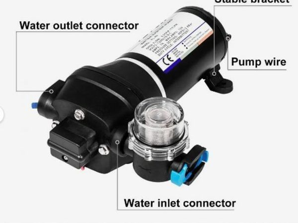 Water Pressure Diaphragm Pump, 12V for sale in Co. Clare for €95 on ...
