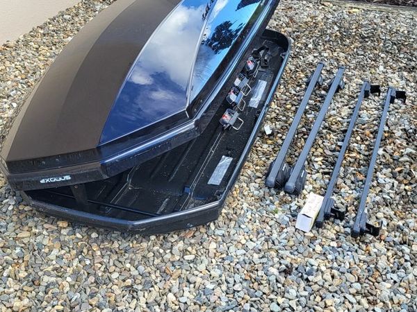 Exodus roof box for sale in Co. Wexford for €150 on DoneDeal