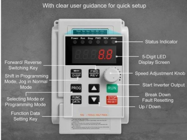 VFD 2.2KW 10A 3HP Variable Frequency for sale in Co. Dublin for €130 on ...